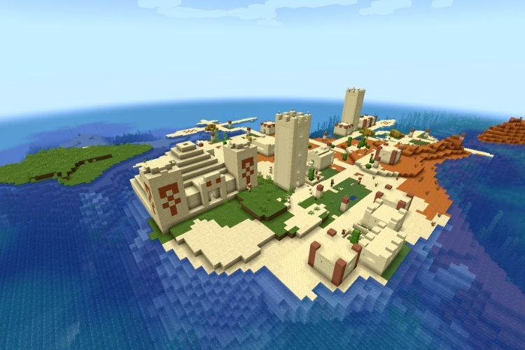 Die 10 Besten Minecraft Island Seeds, Die Sie Ausprobieren Sollten