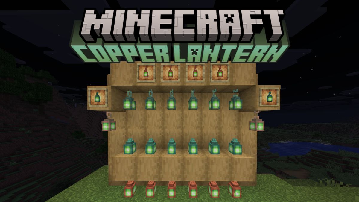 Cómo Hacer Y Usar Una Linterna De Cobre En Minecraft
