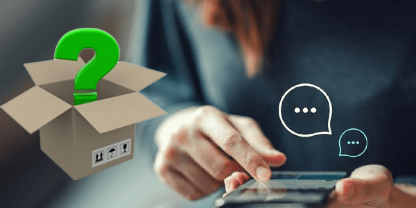 IMessage 상자 안의 물음표는 무엇입니까?