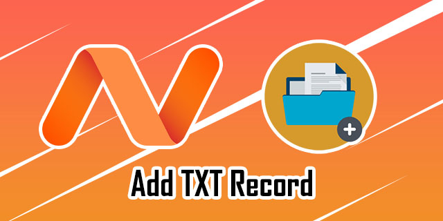 Namecheap에 TXT 레코드를 추가하는 방법