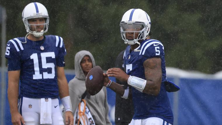 부진한 플레이와 경험 부족으로 인해 인디애나폴리스는 Joe Flacco Sarah Effress로 돌아섰습니다.