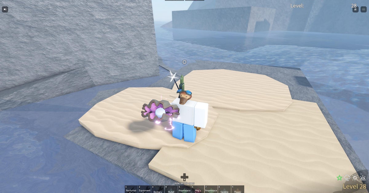 Roblox Fisch 제작 재료 위치
