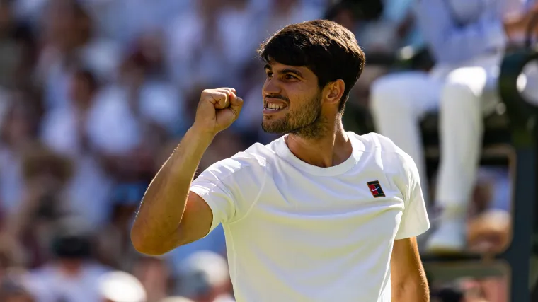 카를로스 알카라즈의 그랜드 슬램 토너먼트 역사 다니엘 차브킨 세분화