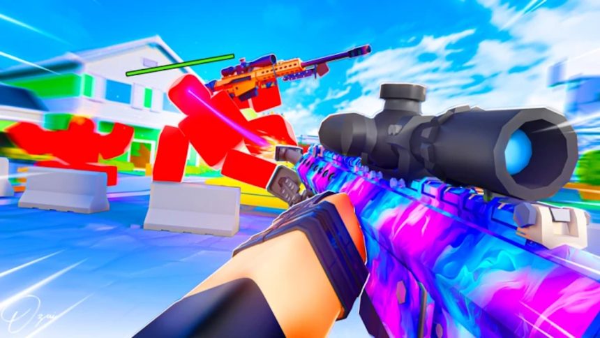 하이퍼샷: Roblox에서 5가지 최고의 무기 장비