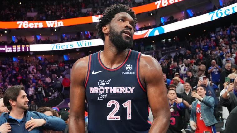 Joel Embiid Recreates Iconic Photo After 70-point Game