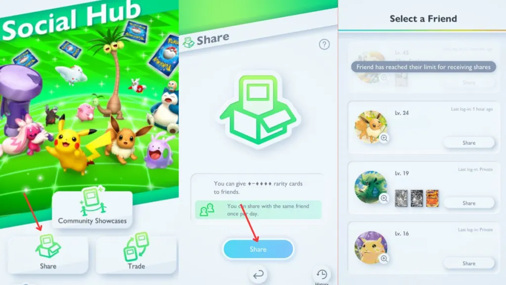Ultimate Guide To Sharing Pokémon TCG Pocket Cards With Friends